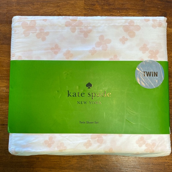 kate spade | Bedding | Kate Spade 0 Cotton Twin Sheet Set White With ...